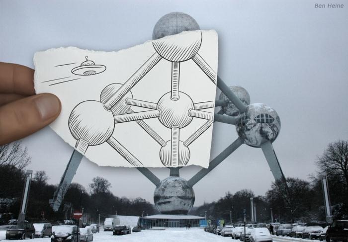 Pencil Vs Camera: Creative Photography by Ben Heine | Amusing Planet